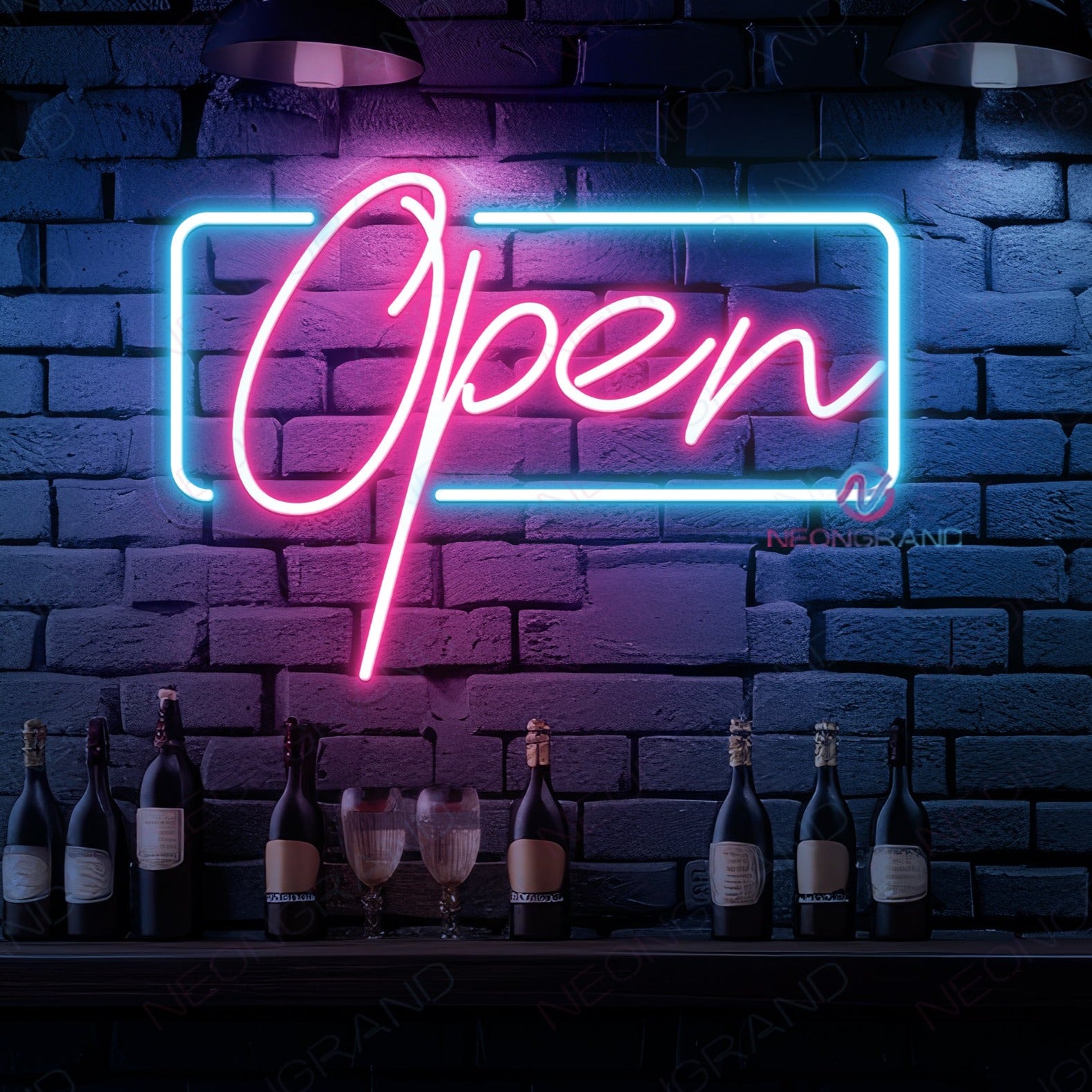 Open Light Sign Neon Signs - NeonGrand