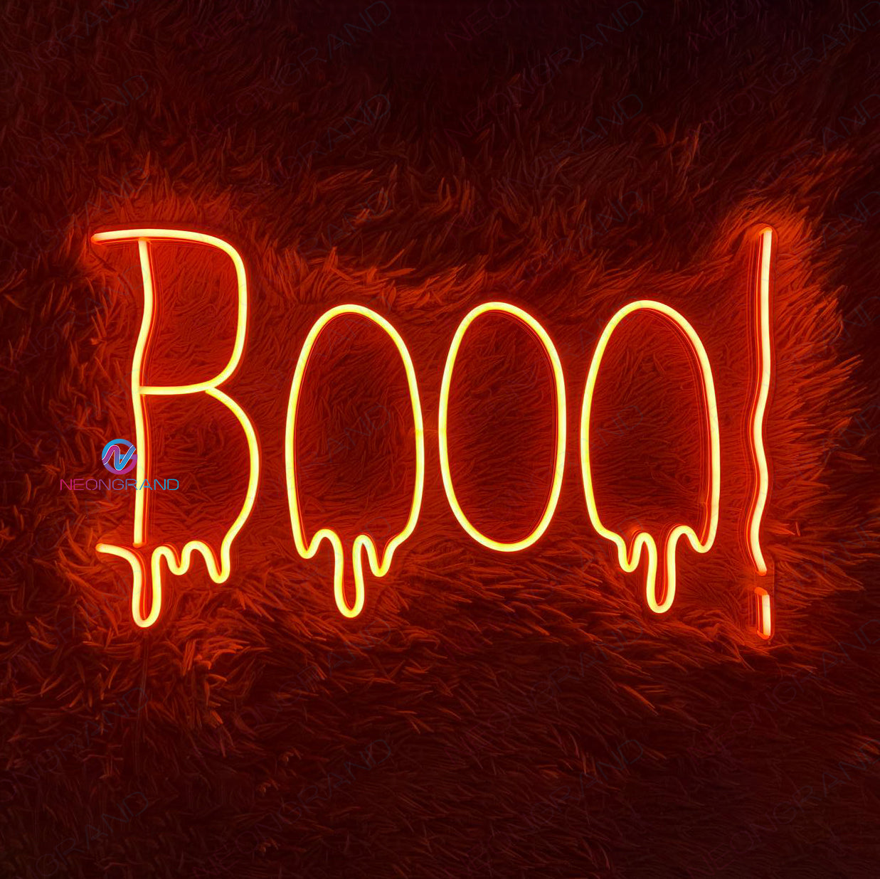 Boo Neon Sign Halloween Led Light - NeonGrand