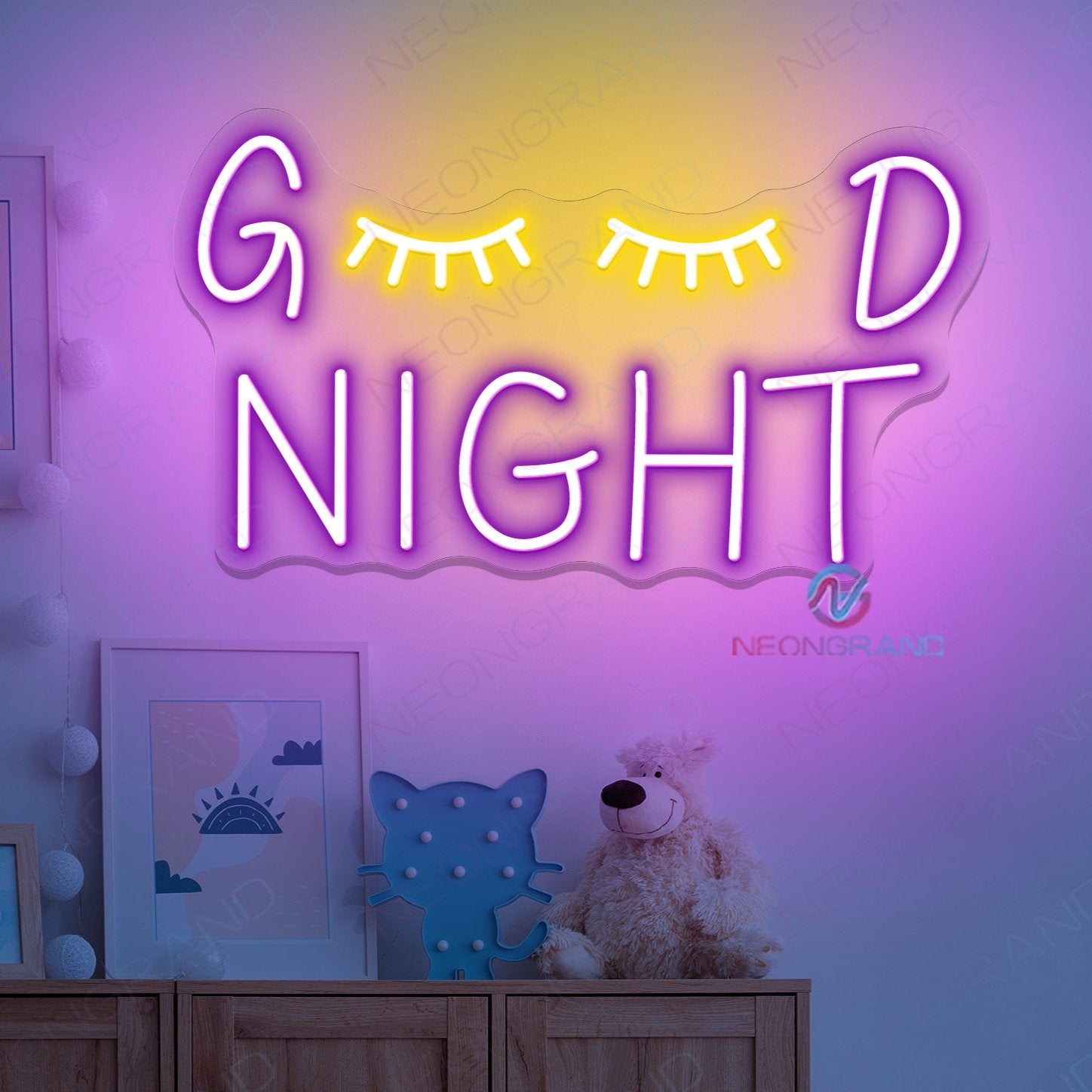 Good Night Neon Sign Inspirational Led Light - NeonGrand