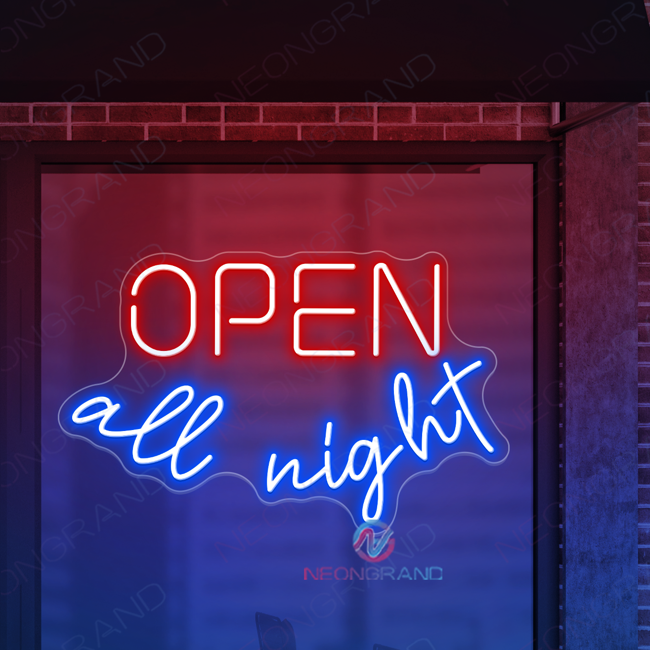 Open All Night Neon Sign Business LED Light - NeonGrand