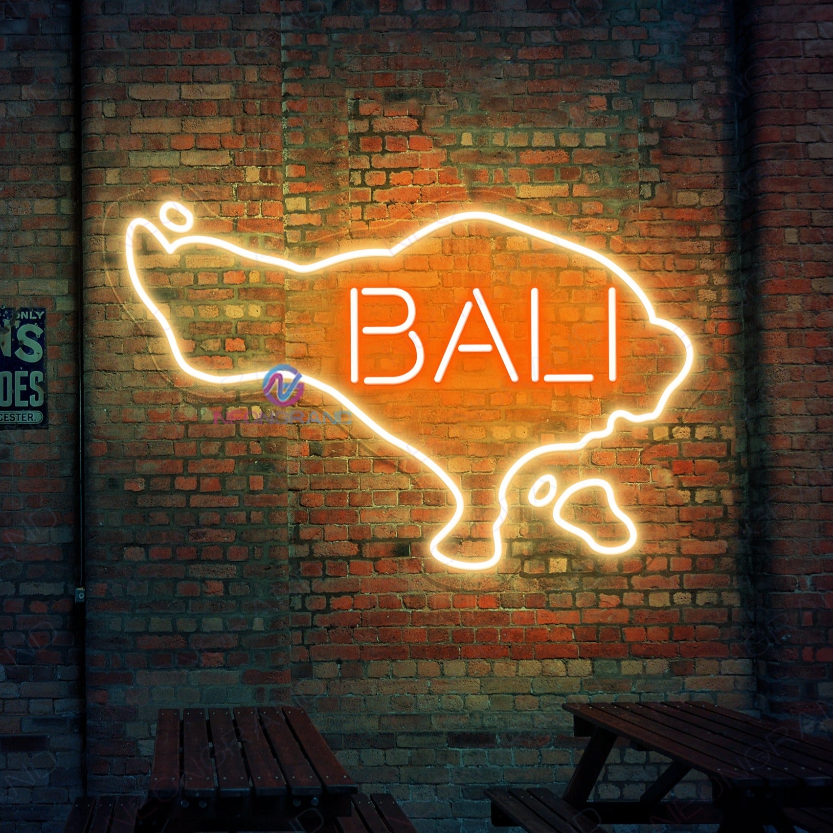 Bali Neon Sign Man Cave Led Light - NeonGrand