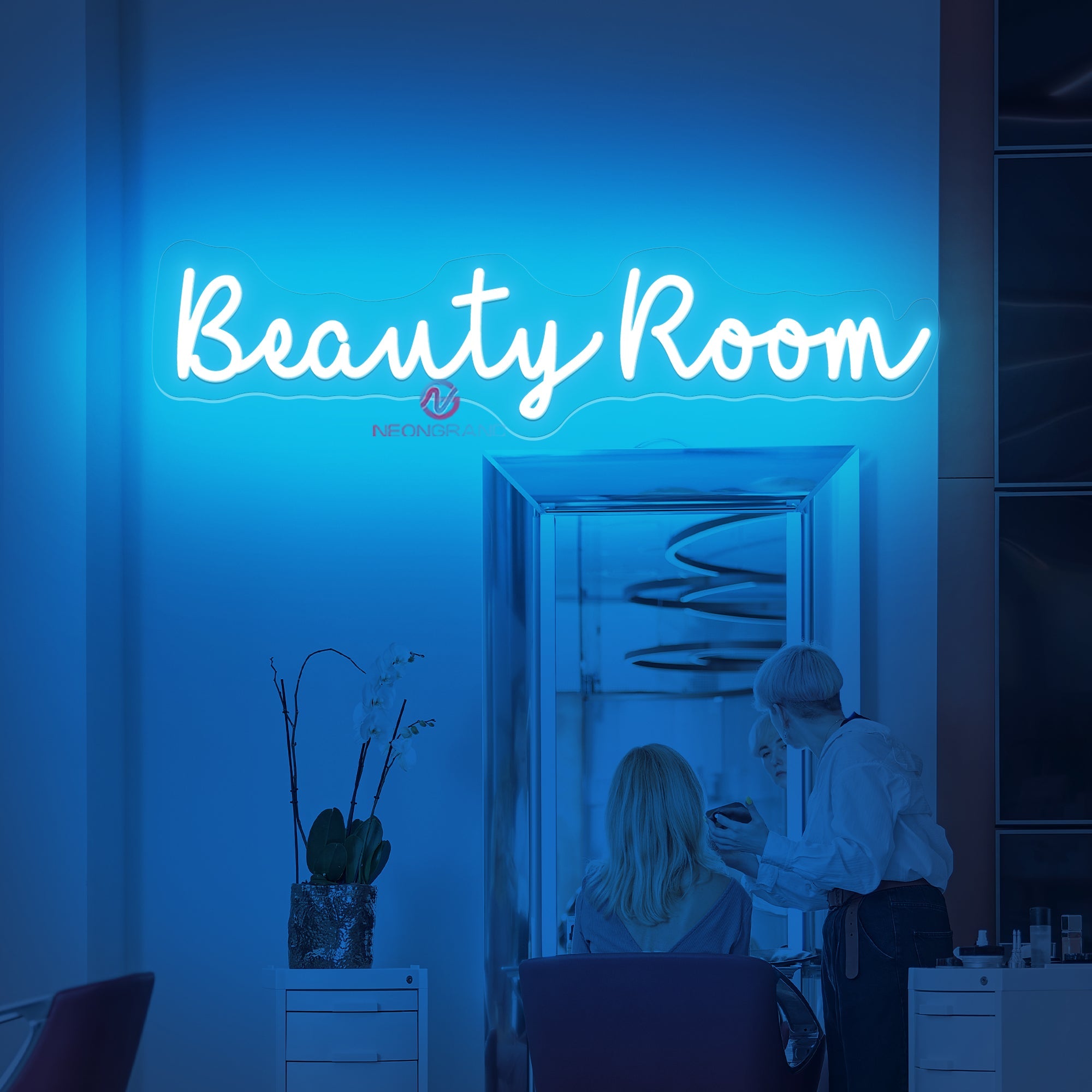 Beauty Room Neon Sign Led Word Lights - NeonGrand
