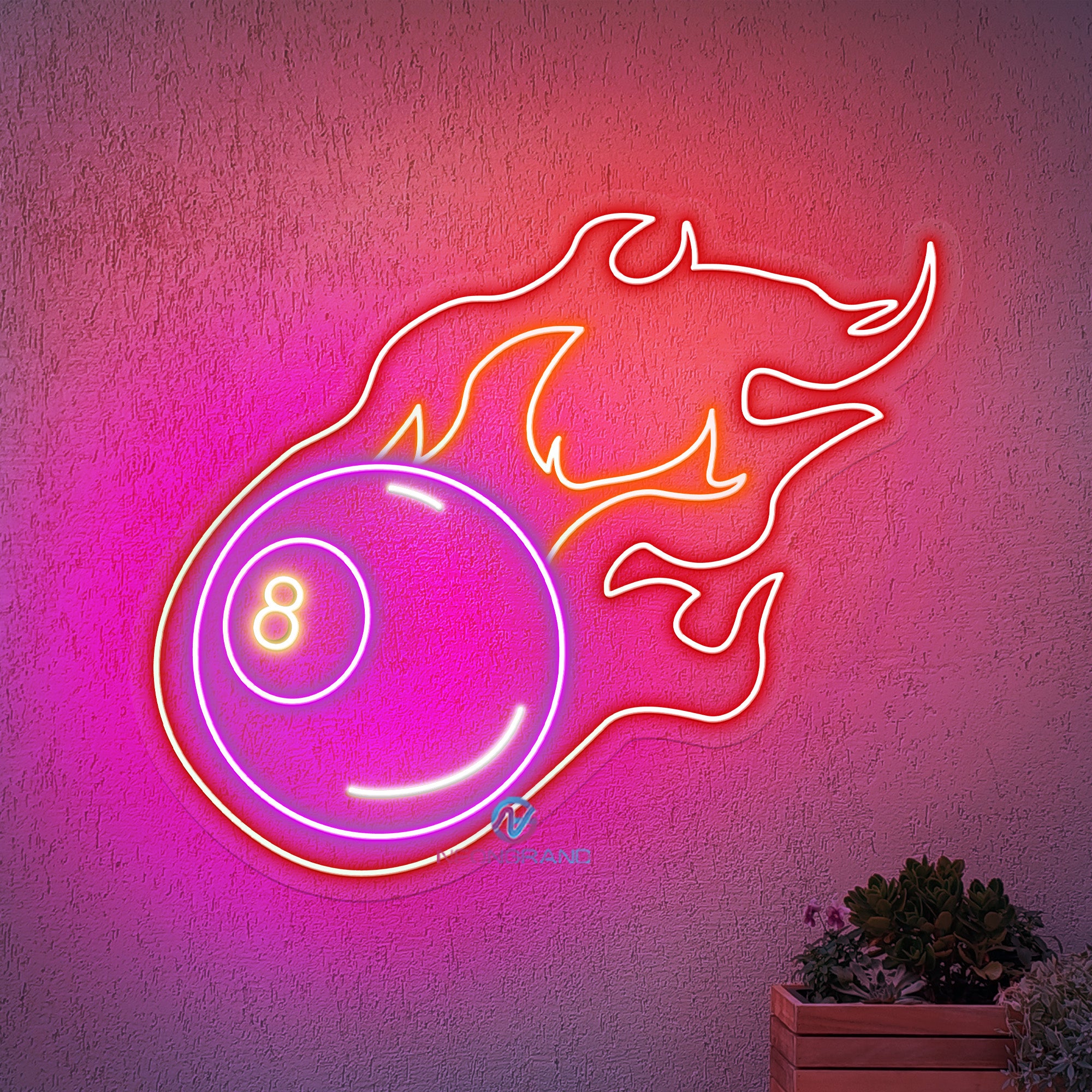 Billiards Neon Sign Man Cave Led Light - NeonGrand