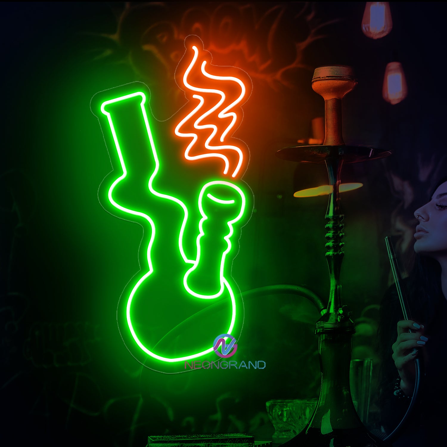 Bong Neon Sign Cannabis Neon Weed Sign Led Light - NeonGrand