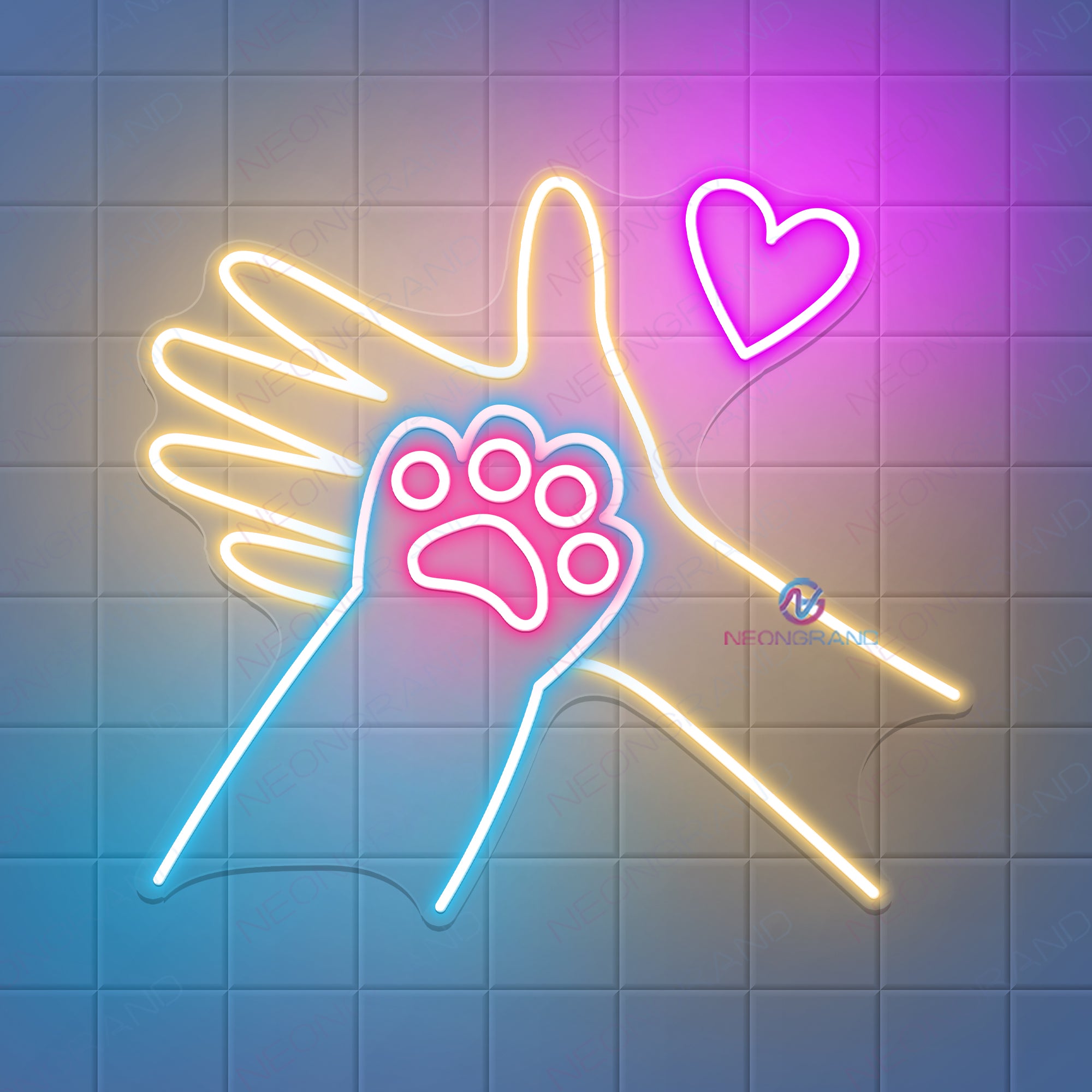 Cat Neon Sign Cool Led Light - NeonGrand