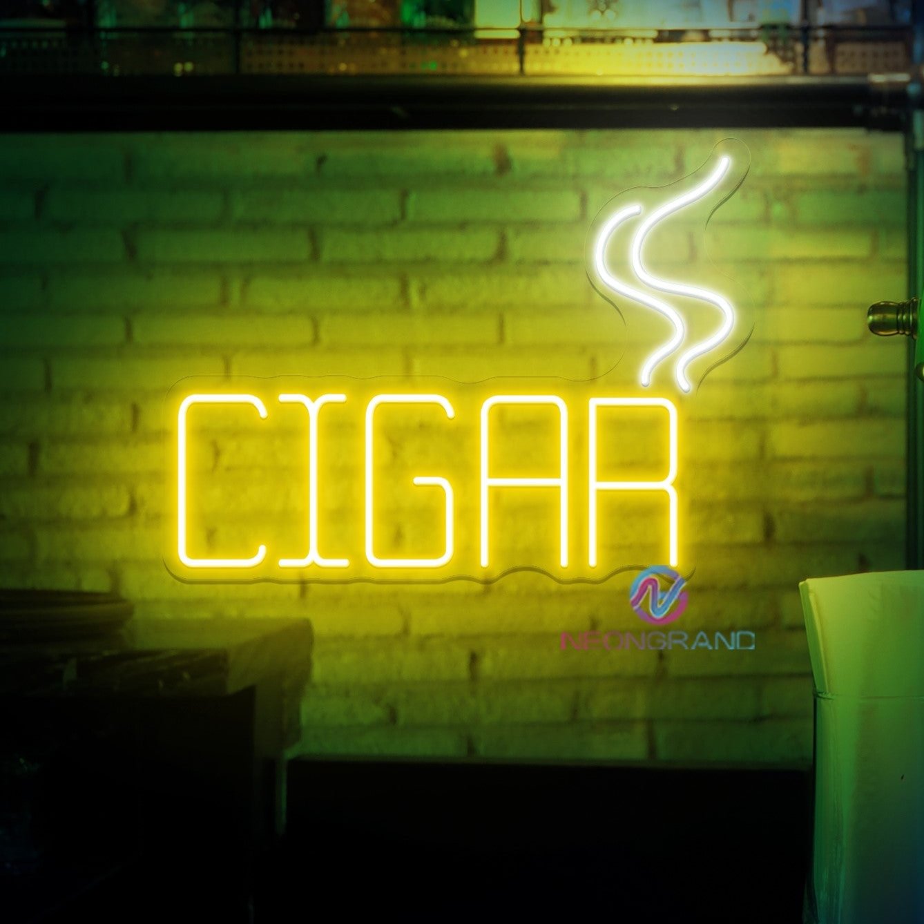 Cigar Neon Sign Man Cave Led Light - NeonGrand