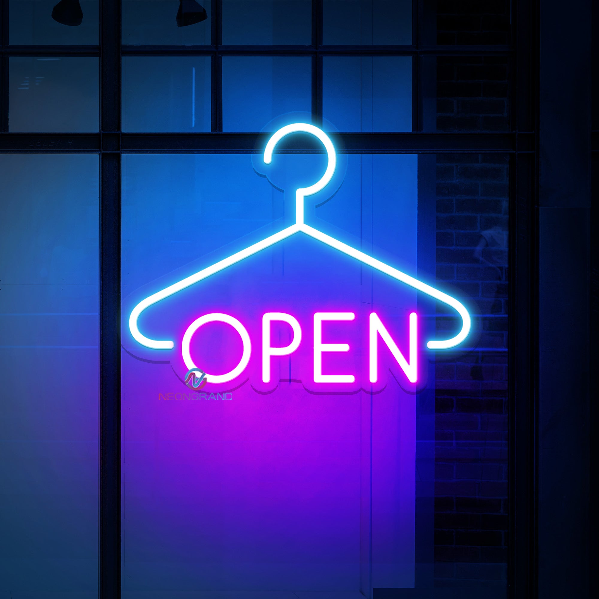 Neon Open Sign Clothes Strore Led Light Clothing - NeonGrand