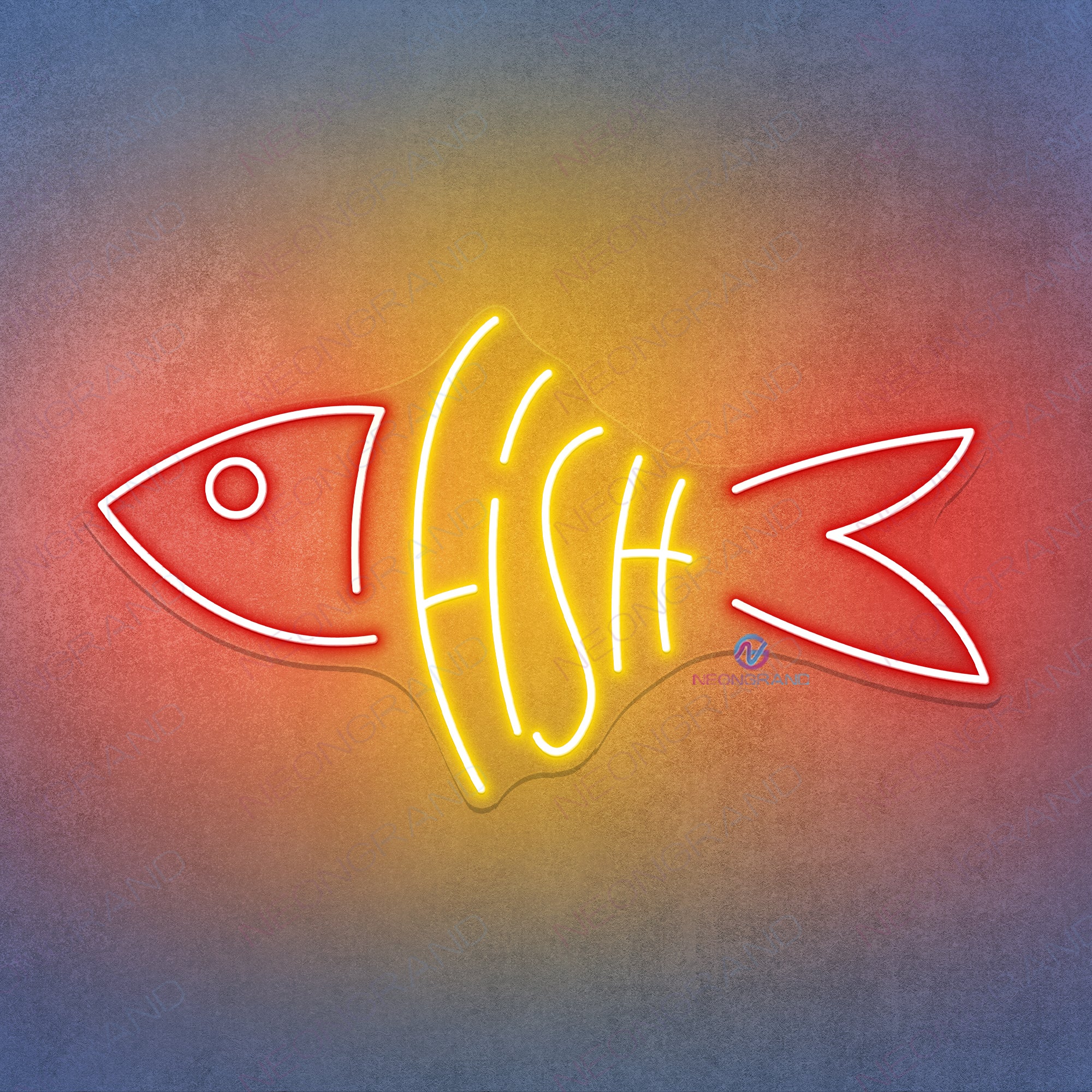 Fish Neon Sign Kitchen Neon Sign - NeonGrand