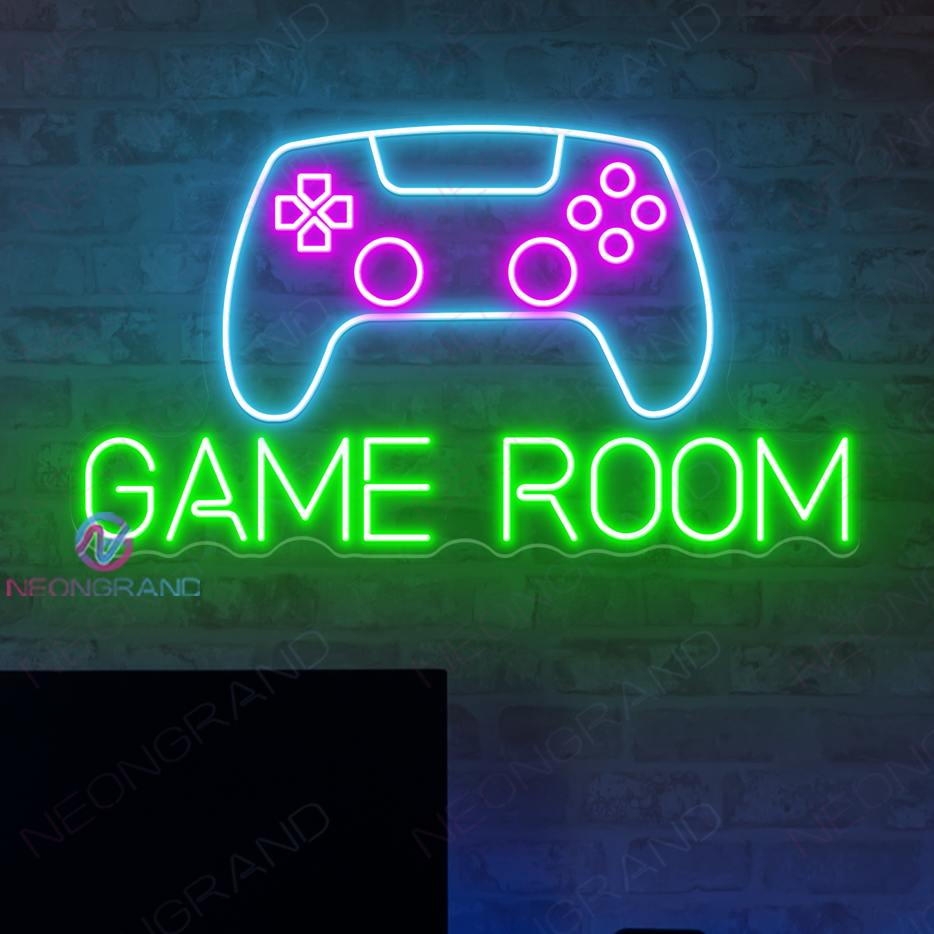 Game Room Neon Sign Gamer Space Led Light - NeonGrand
