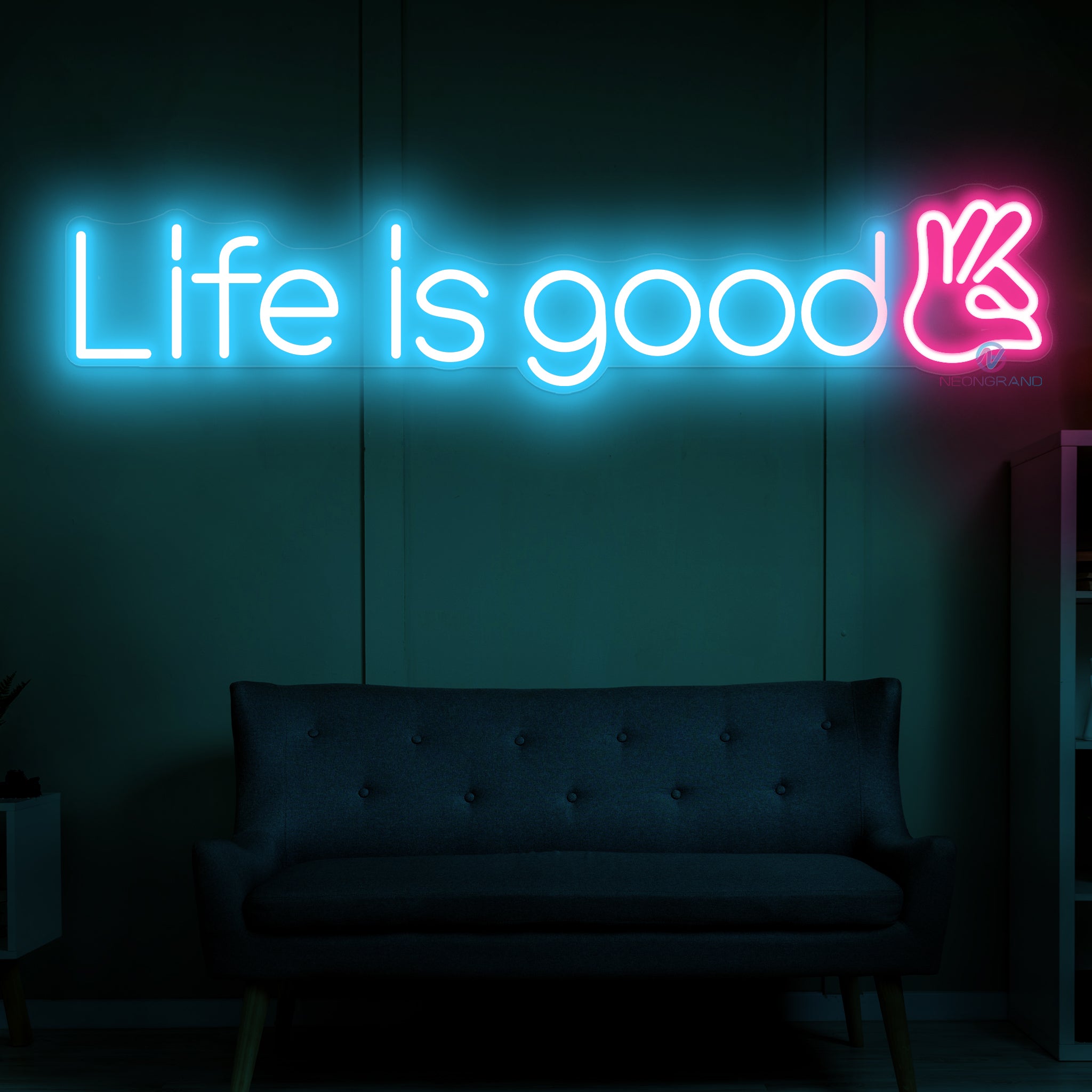 Life Is Good Neon Sign Cool Led Light - NeonGrand