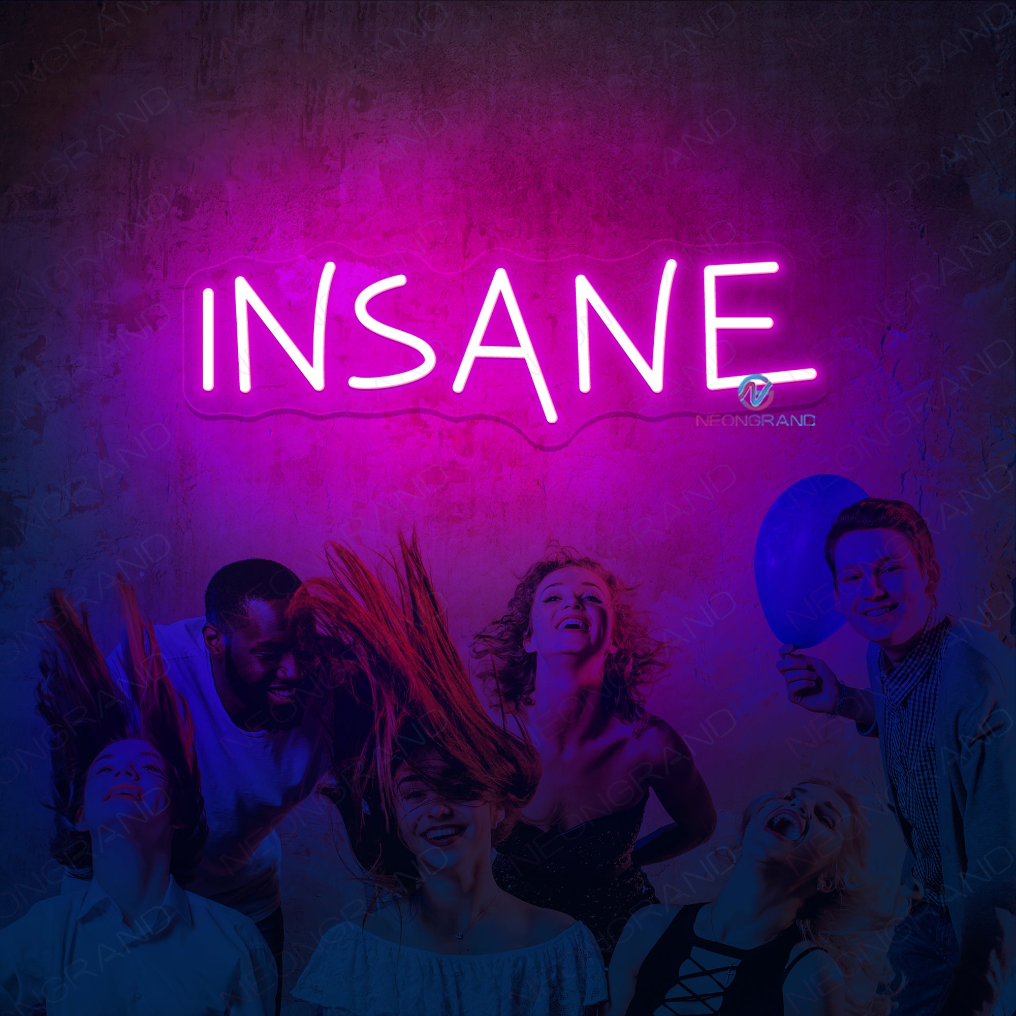Insane Neon Sign Led Word Lights - NeonGrand