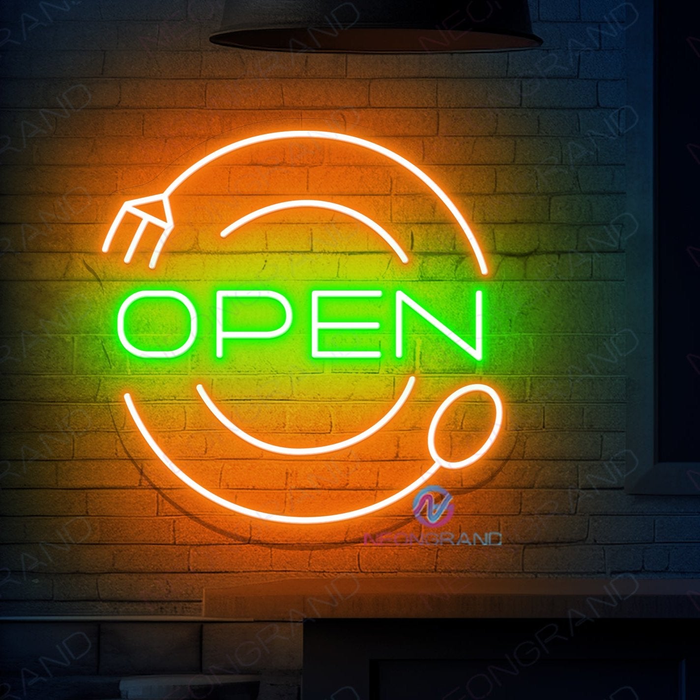 Kitchen Open Neon Sign Business Led Light - NeonGrand