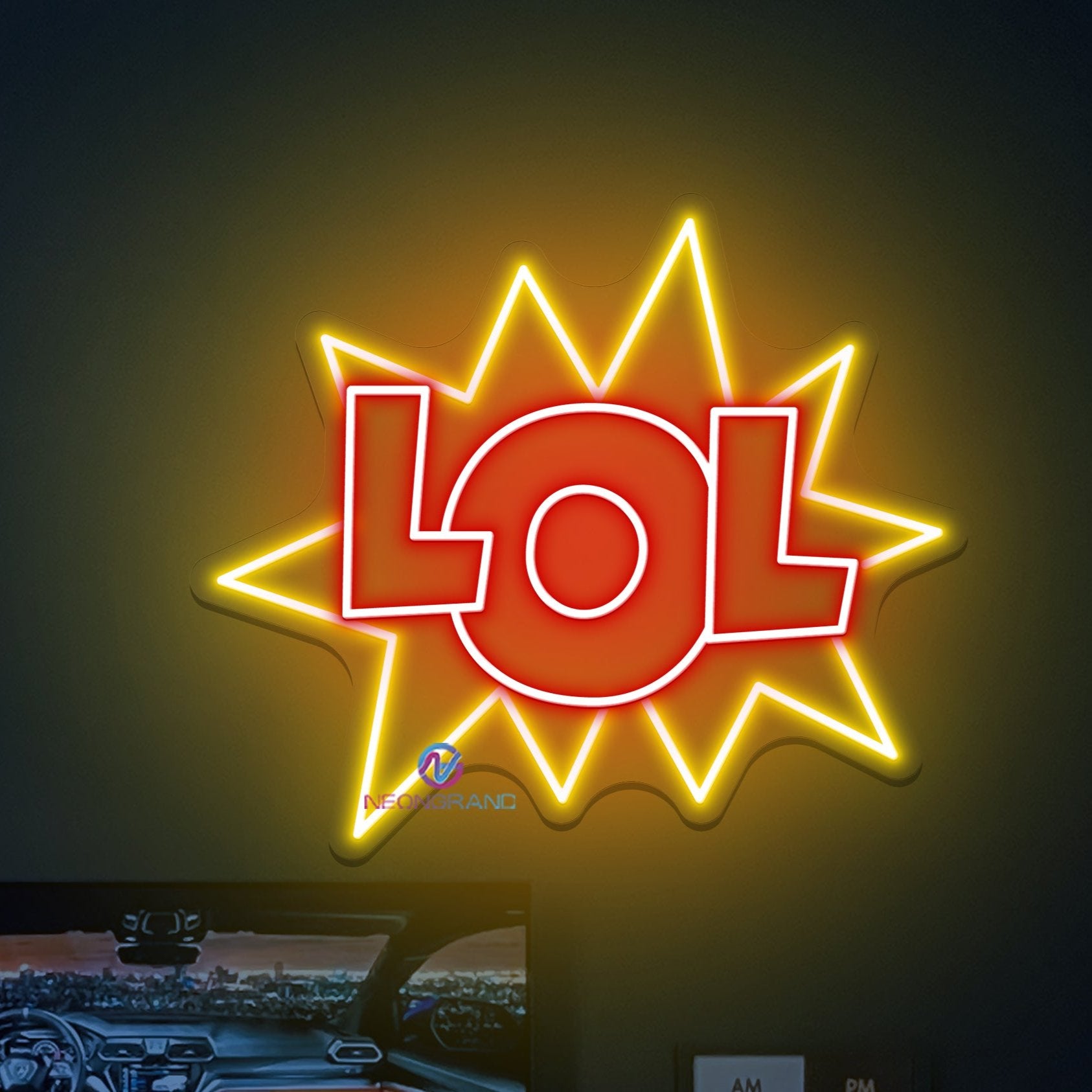 LOL Neon Sign Gaming Room Led Light - NeonGrand