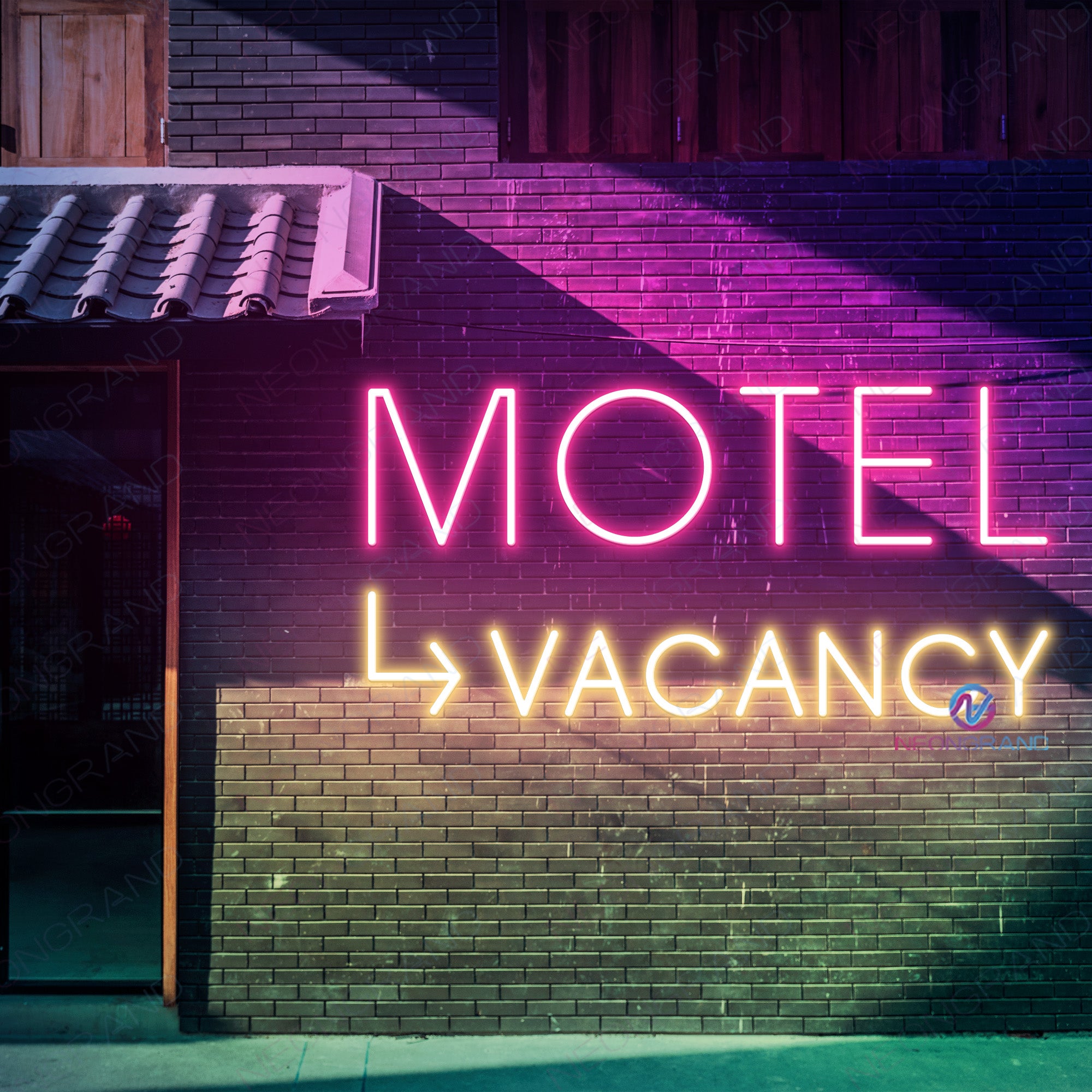 Motel Vacancy Neon Sign Business Led Light - NeonGrand