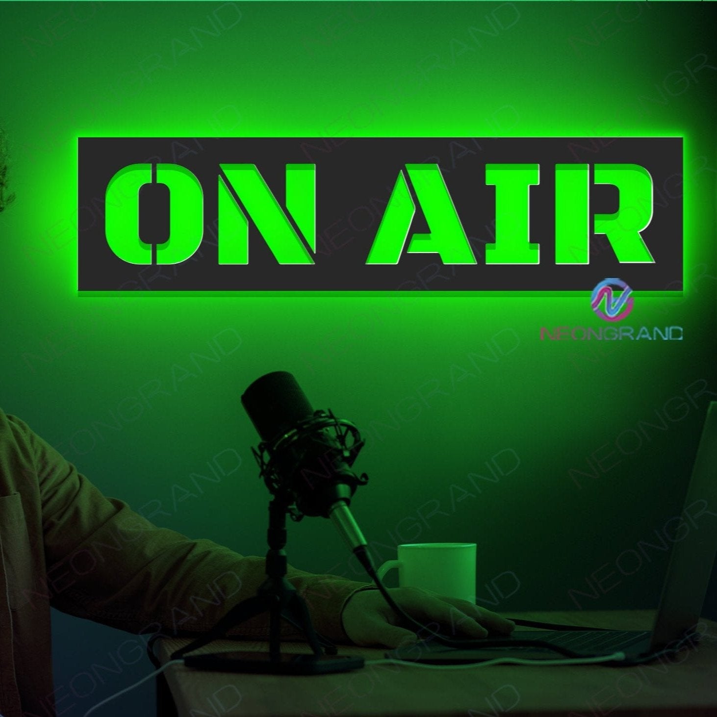 On Air Neon Sign Metal Gamer Led Light - NeonGrand