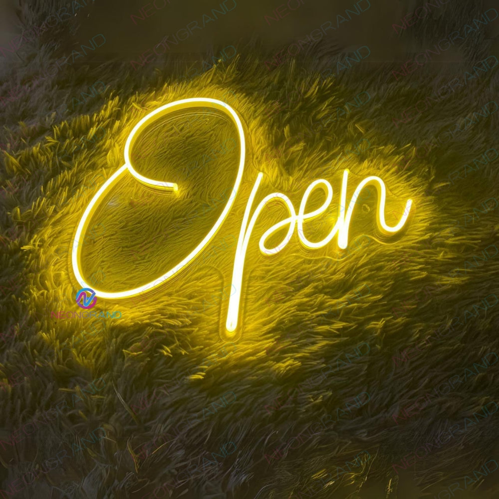 Open Led Sign Aesthetic Neon Light - NeonGrand