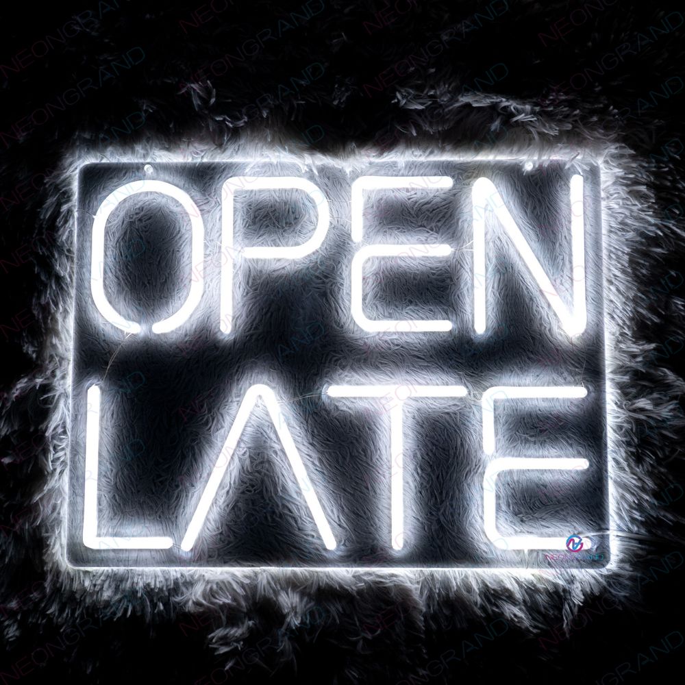 Open Late Neon Sign USB Led Light - NeonGrand