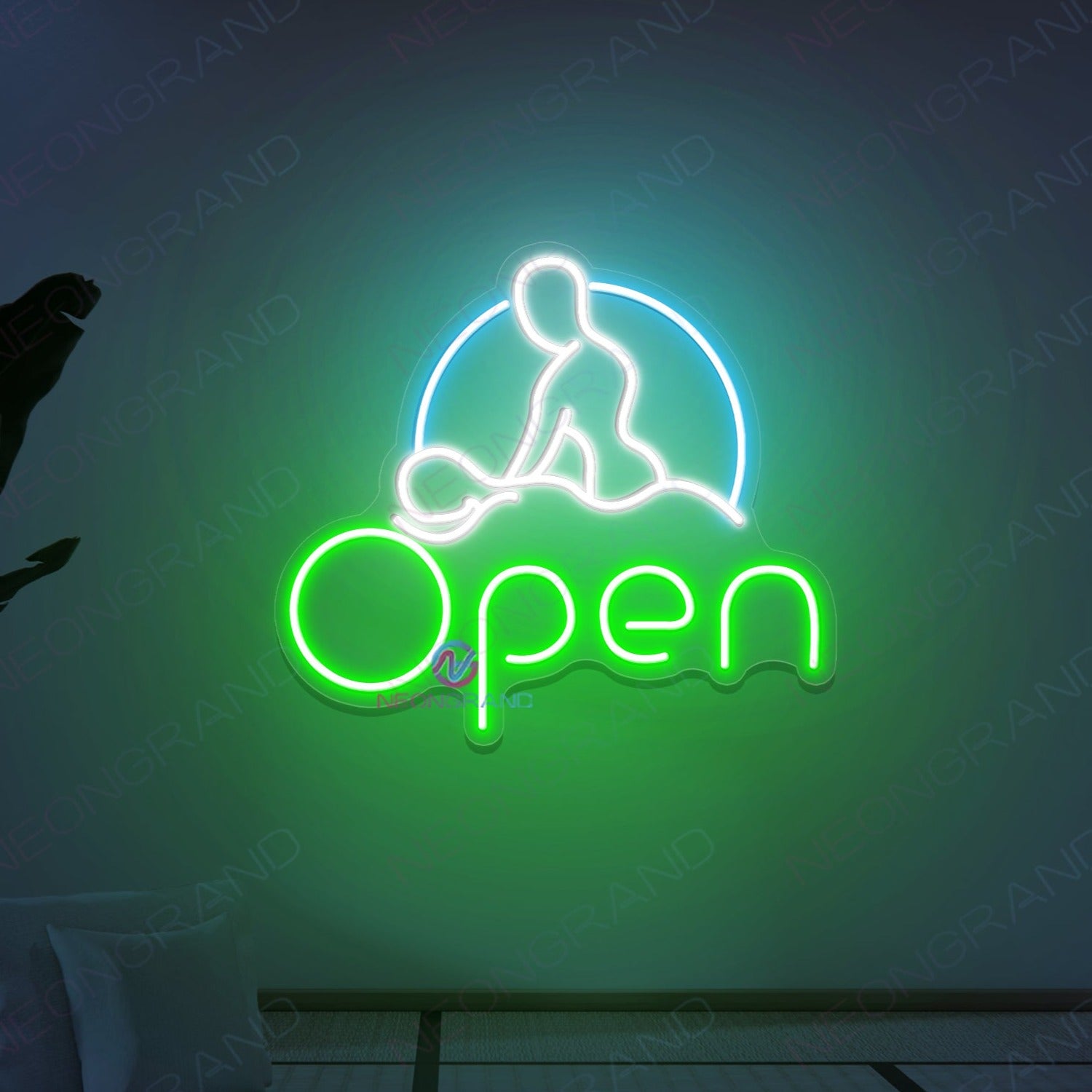 Open Massage Neon Sign Led Light - NeonGrand
