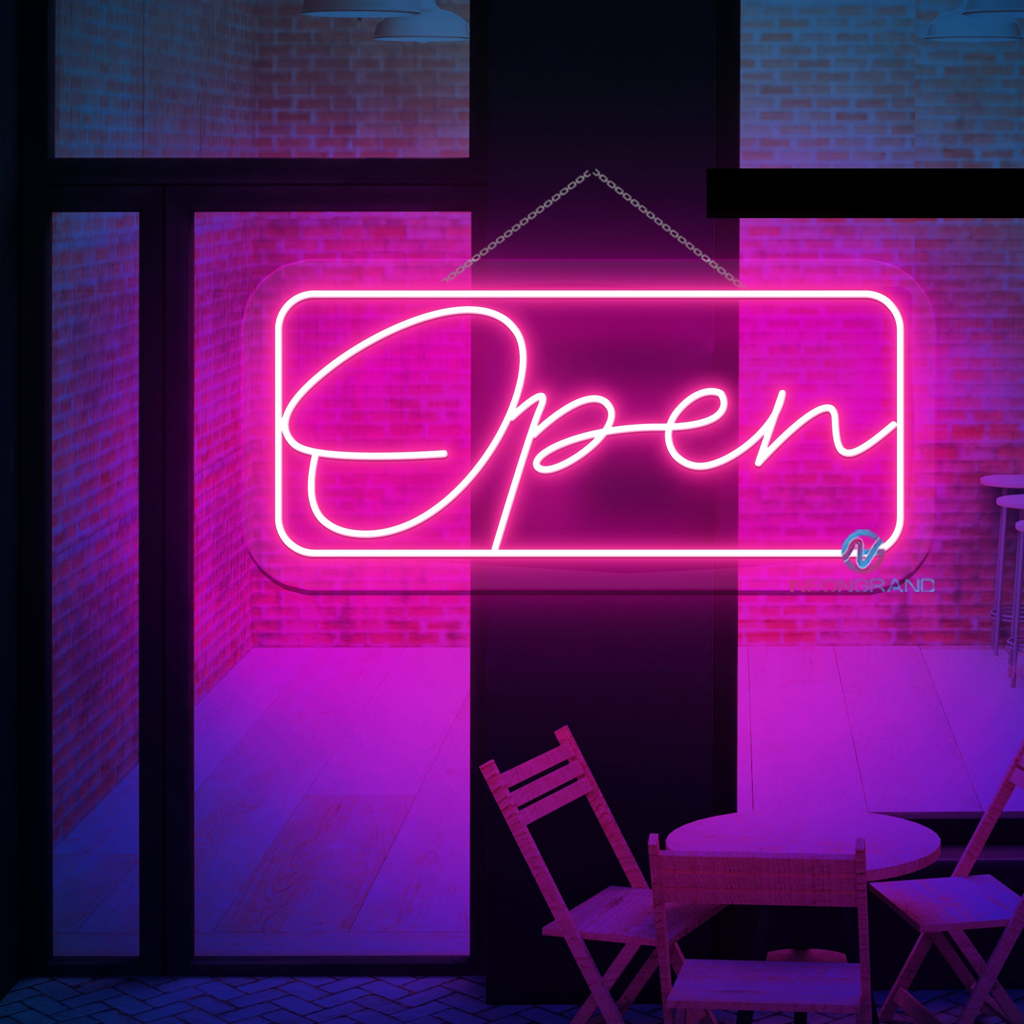 Outdoor Open Sign Waterproof Neon Signs Led Light - NeonGrand