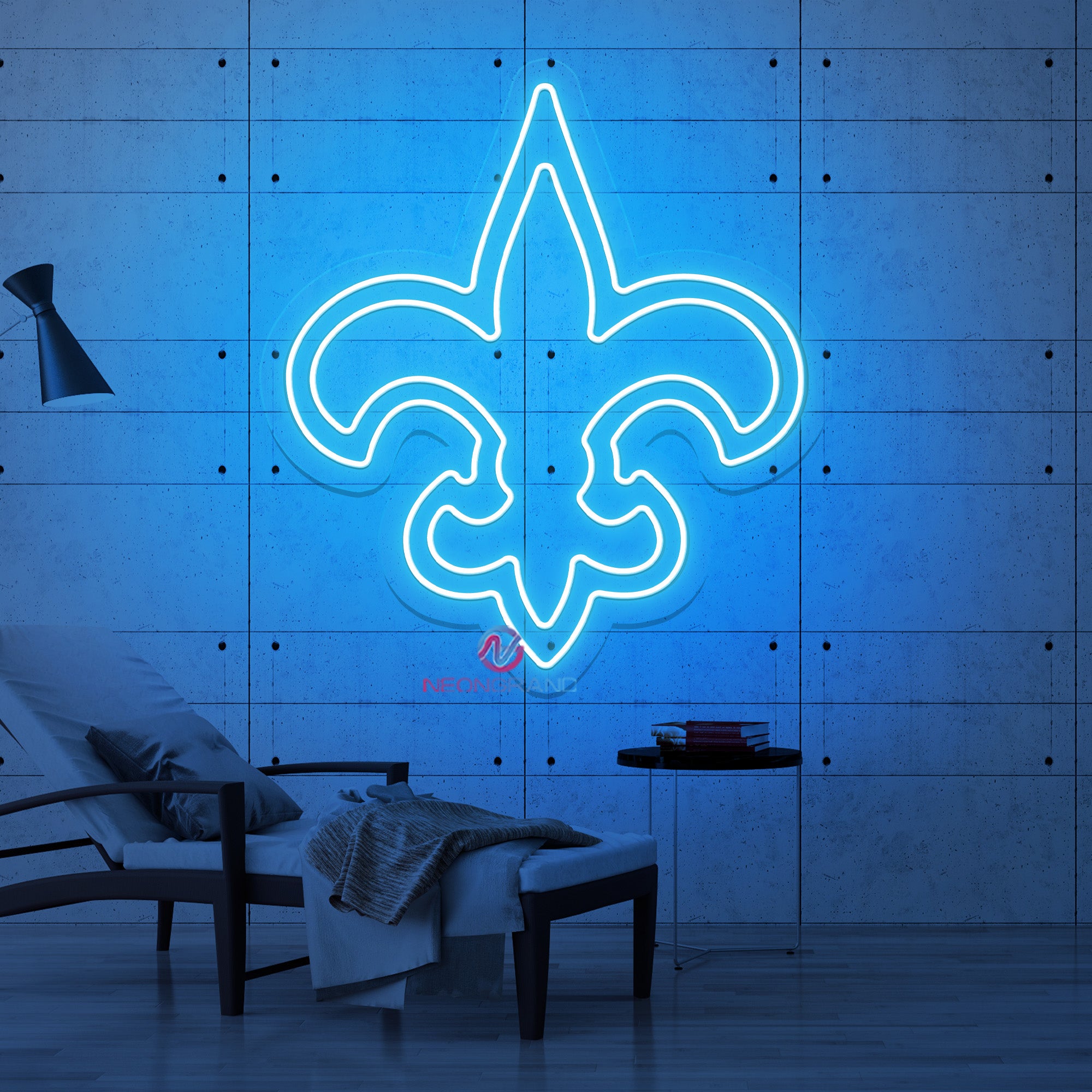 Saint Neon Sign Christian Led Light - NeonGrand