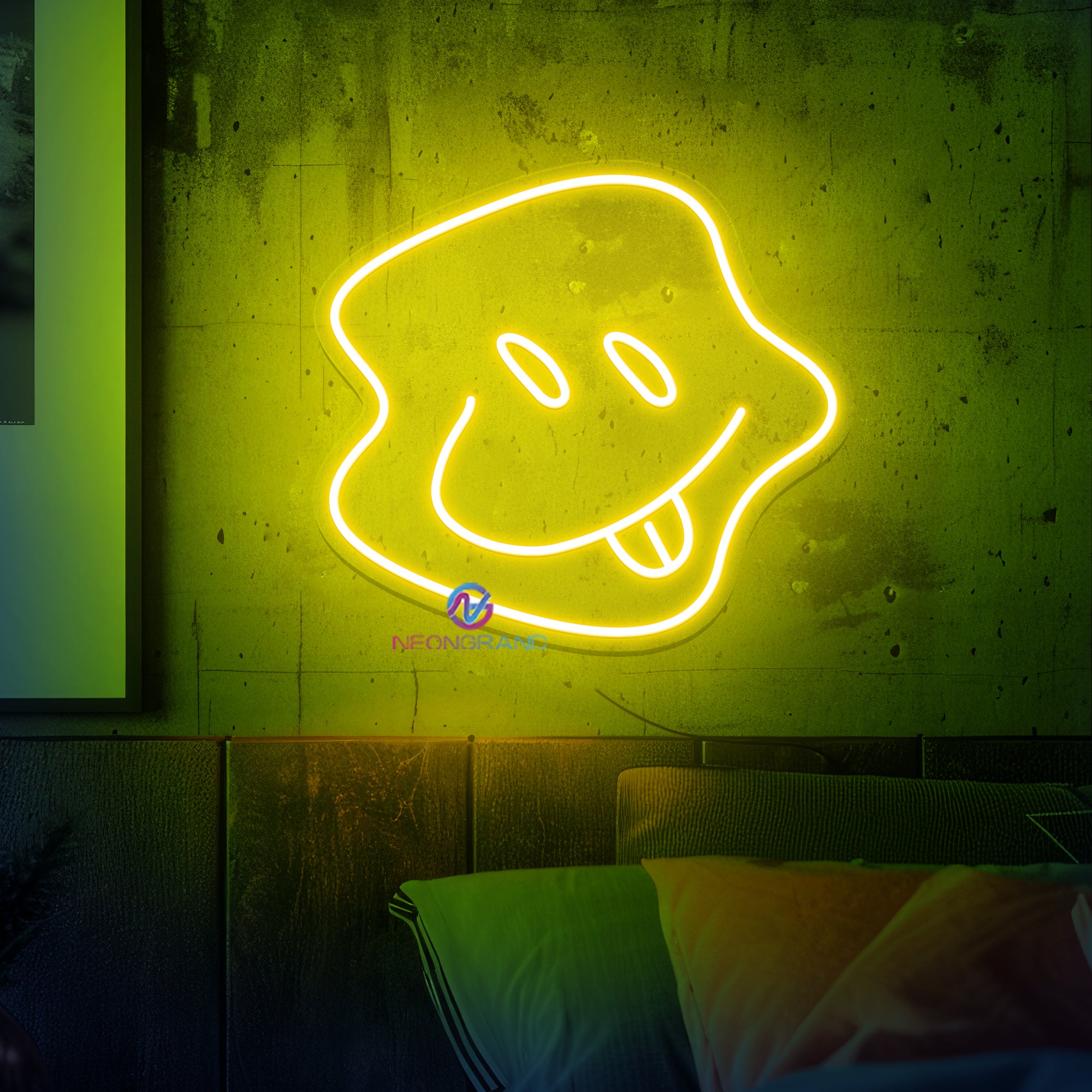 Smiley Face Neon Sign Cool Led Light - NeonGrand