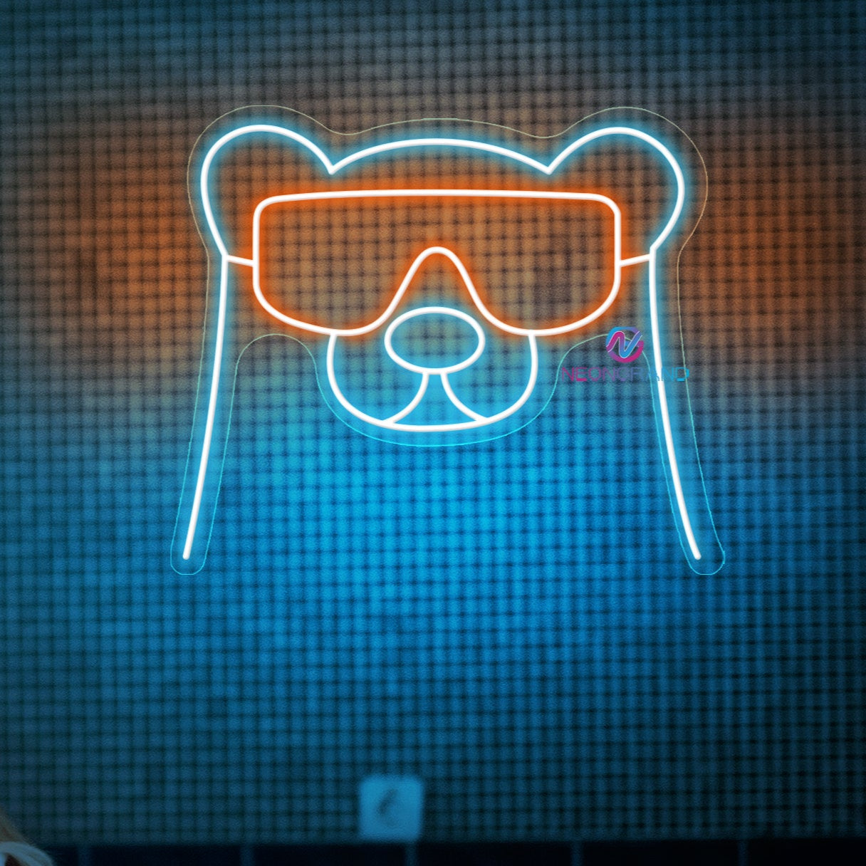 Bear Neon Sign Cool LED Light For Man Cave - NeonGrand