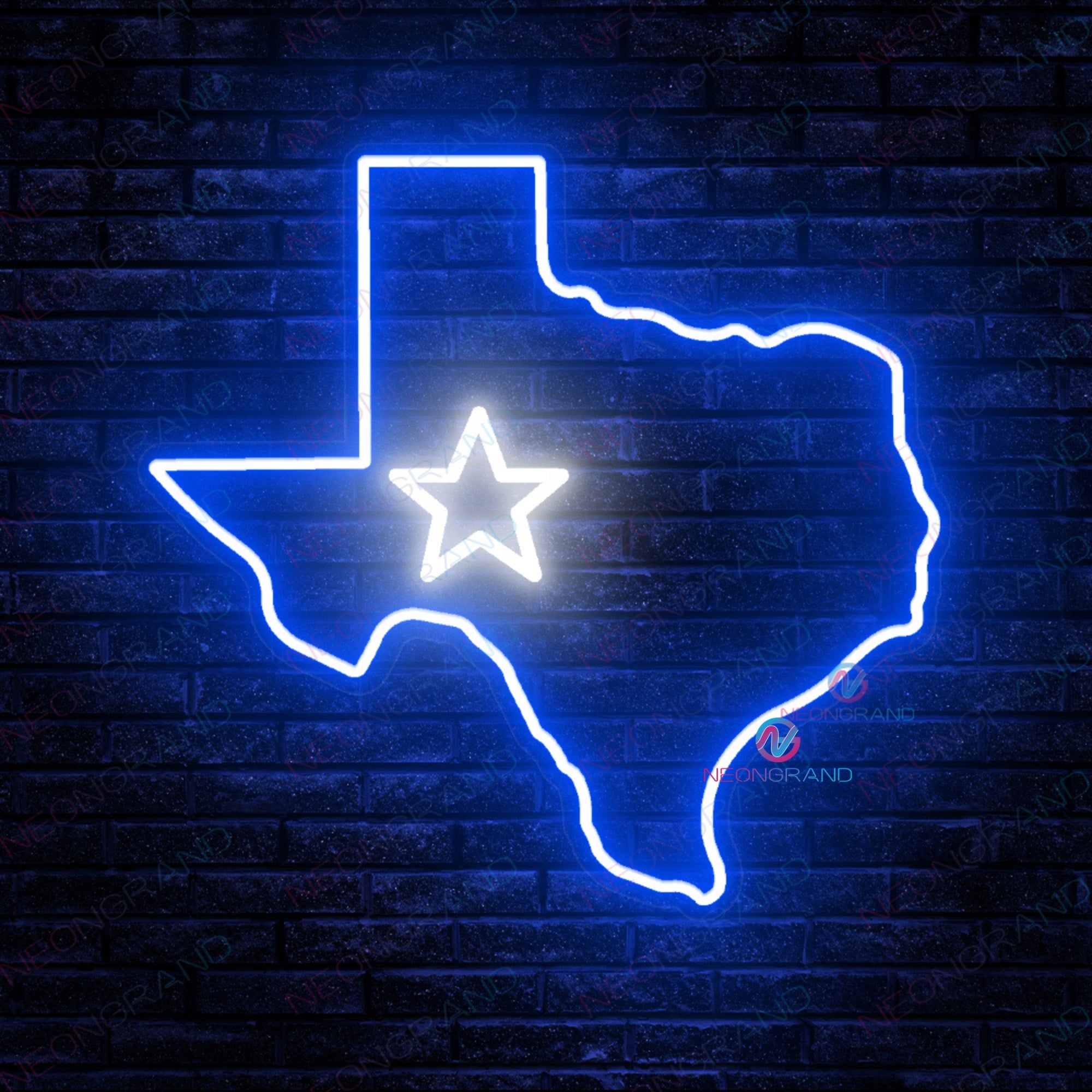 Texas Neon Sign Man Cave Led Light - NeonGrand