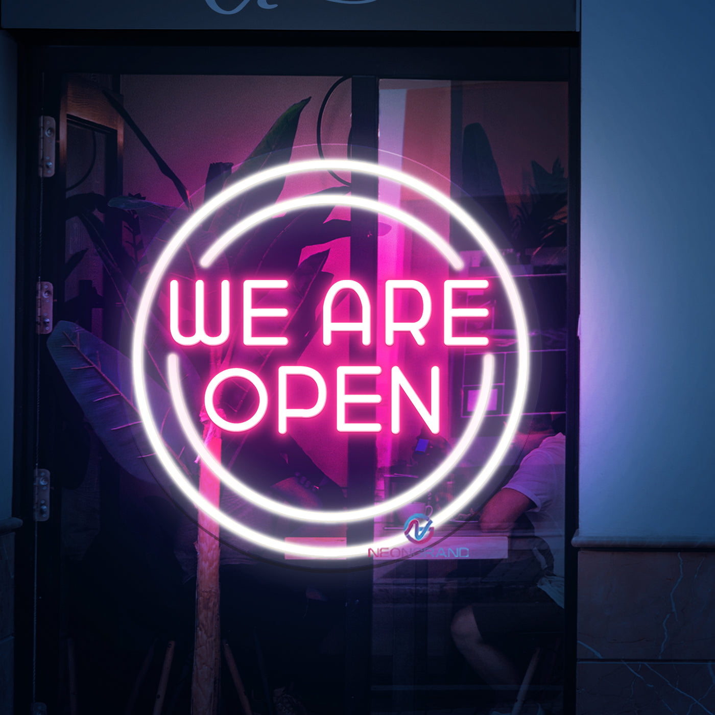 Outdoor Neon Open Sign We Are Open Storefront Led Light – NeonGrand