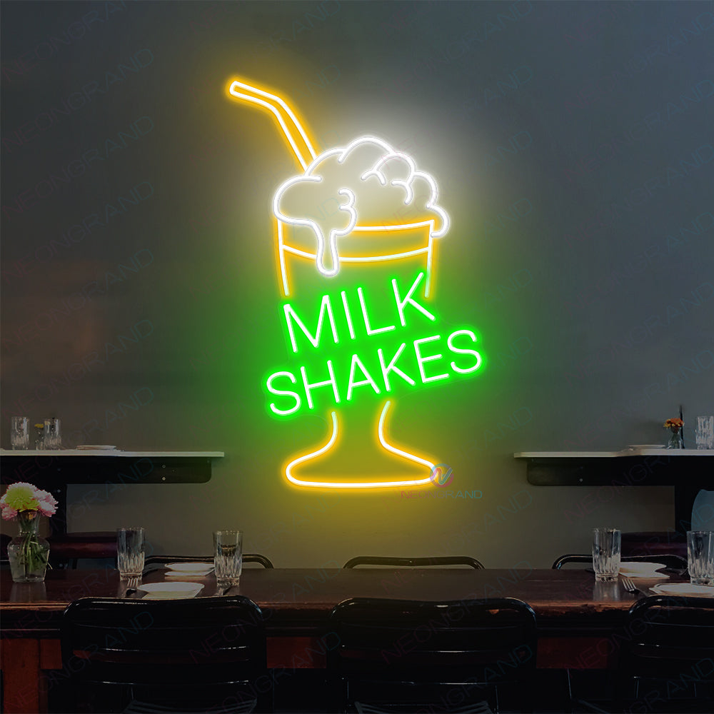 Neon Milkshake Sign Drink Led Light - NeonGrand