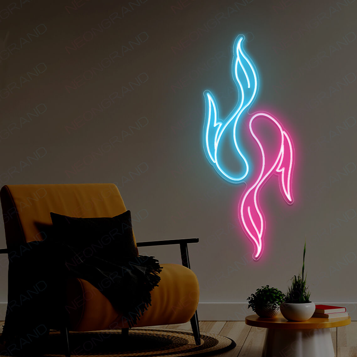 Fish Neon Sign Animal Neon Glow Fish Led Light - NeonGrand