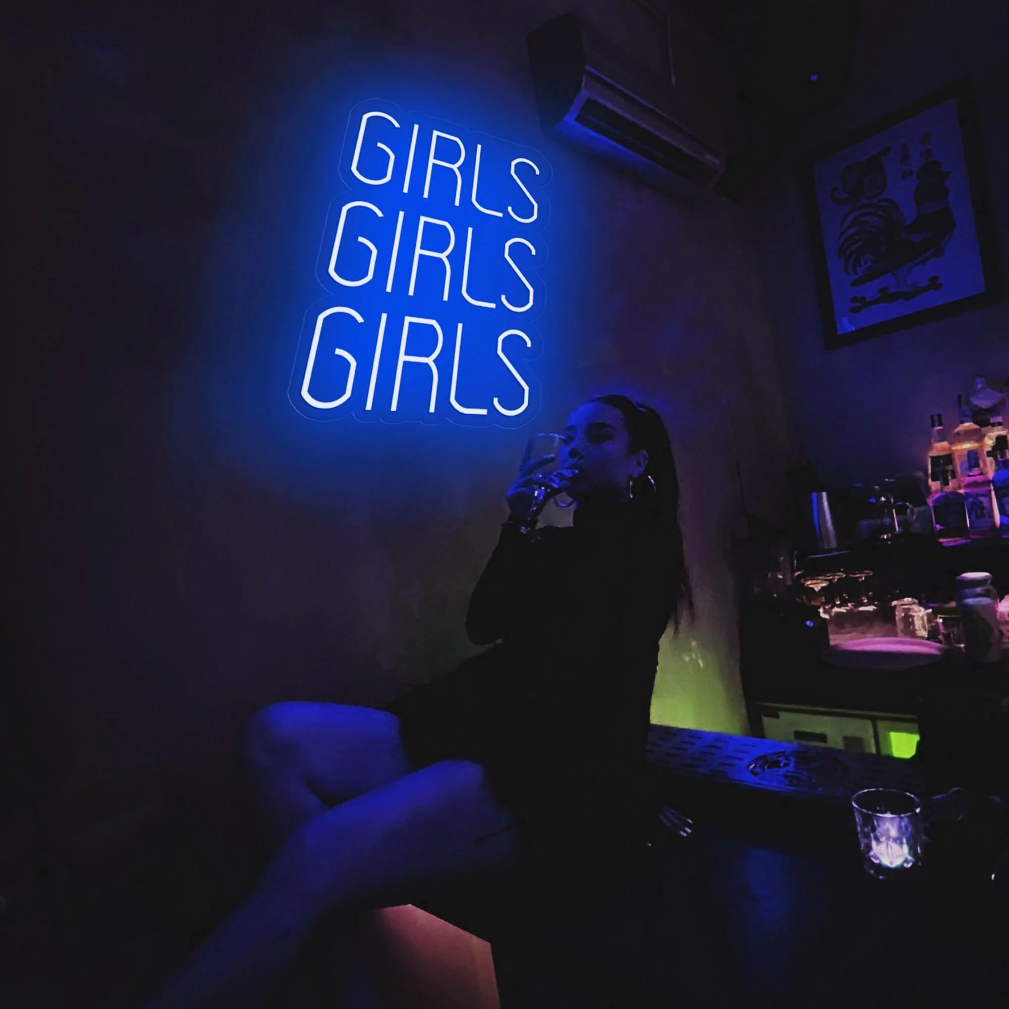 Girls Girls Girls Neon Sign Led Light Up Signs - NeonGrand