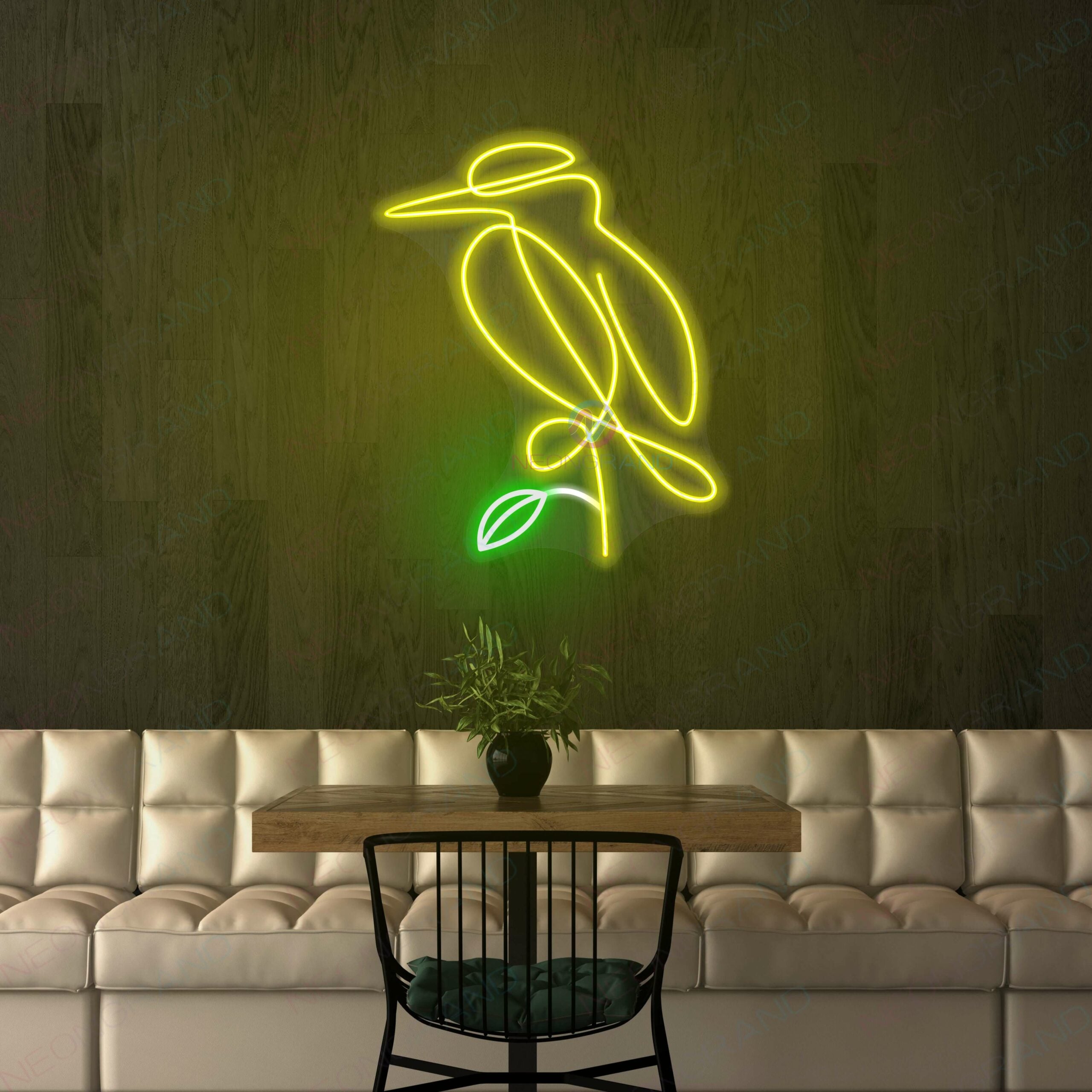 Neon Sign Bird Led Light Hummingbird Neon Signs - NeonGrand