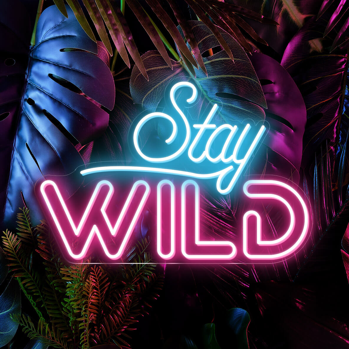 Stay Wild Neon Sign Girls Led Light - NeonGrand